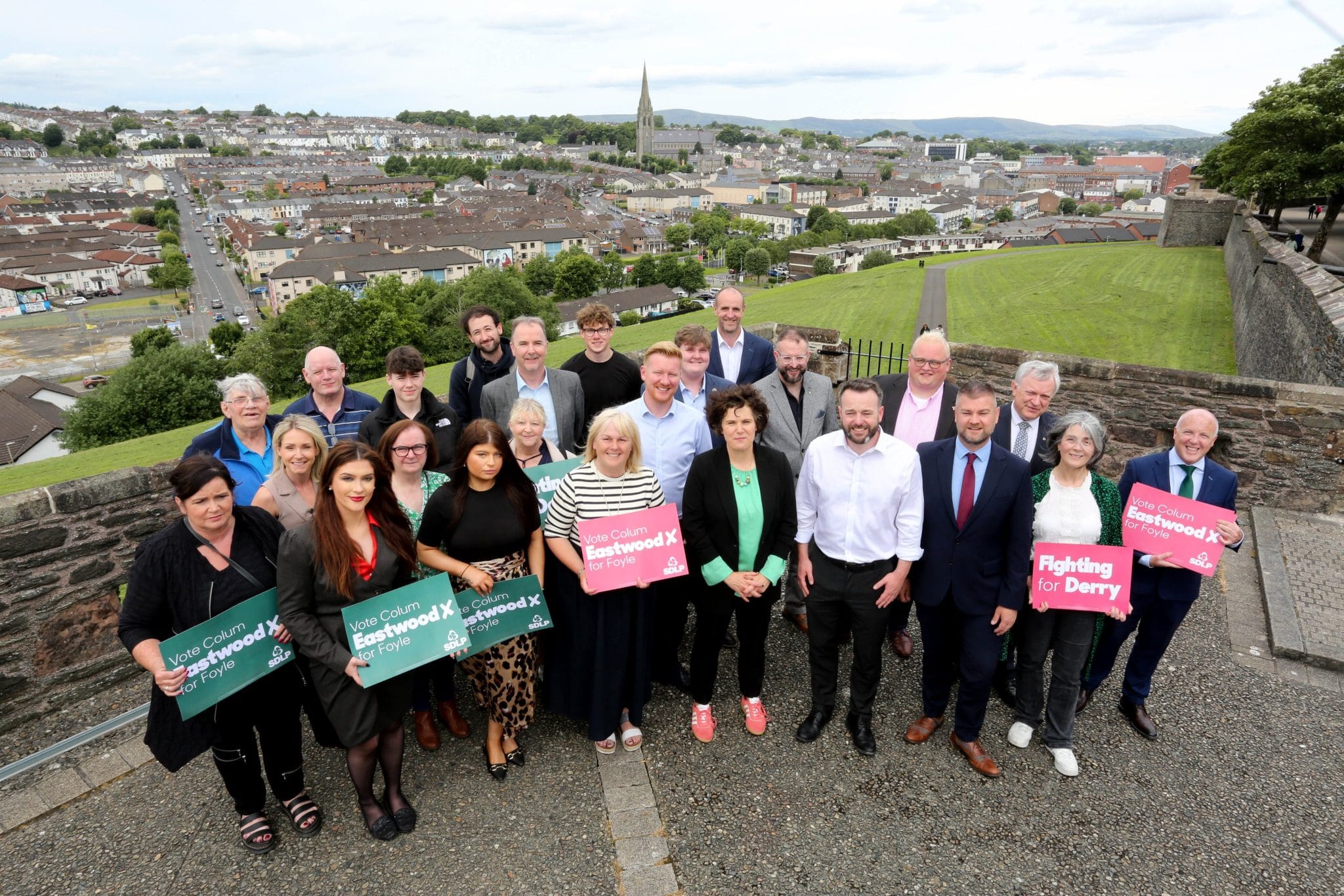 Social Democratic and Labour Party (SDLP) launch their Westminster ...